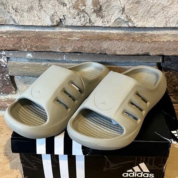adidas | Shoes | Adidas Adifom Iiinfinity Slide Sandals In Silver ...